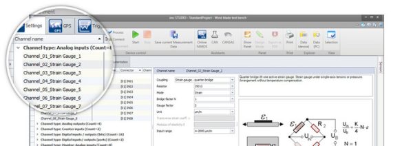 imc STUDIO - Invicom-DAQ, Vibration, SHMS, Strain Gauging